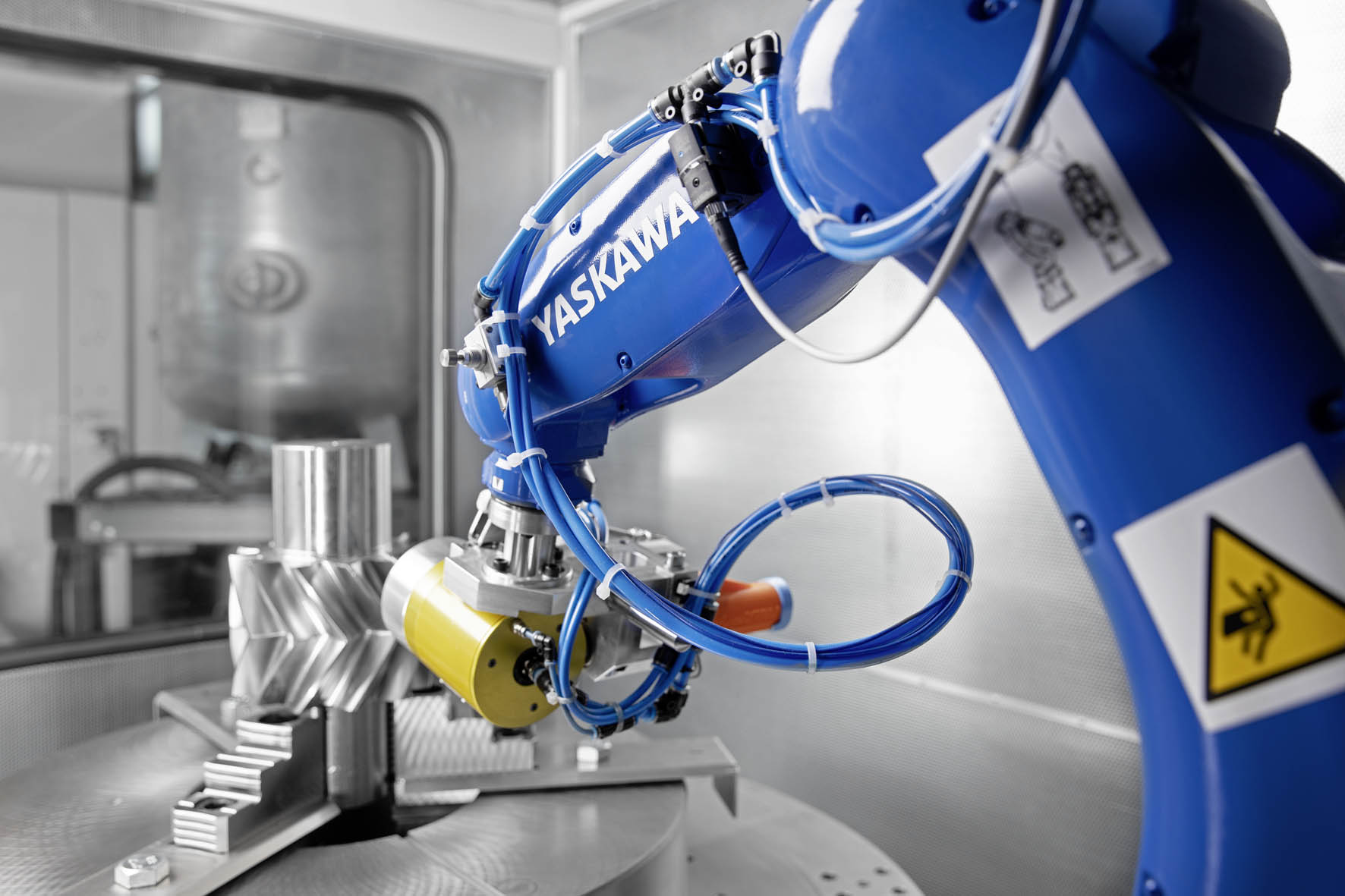 Automated Deburring Of Gearing Components Automated Deburring Of Gearing Components